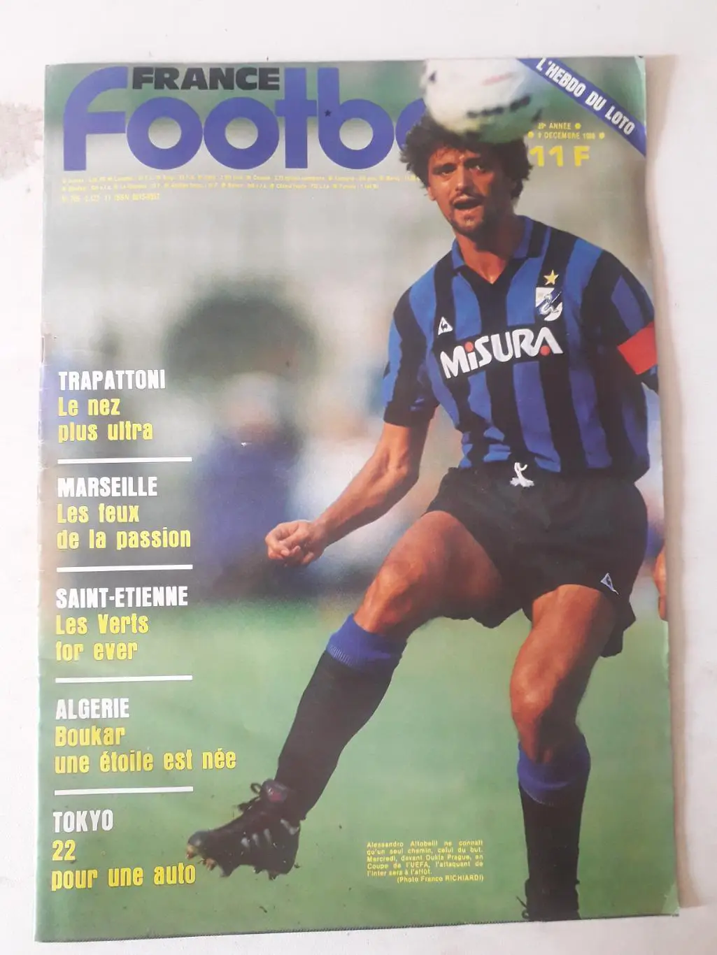 France Football 1986 nr 2122