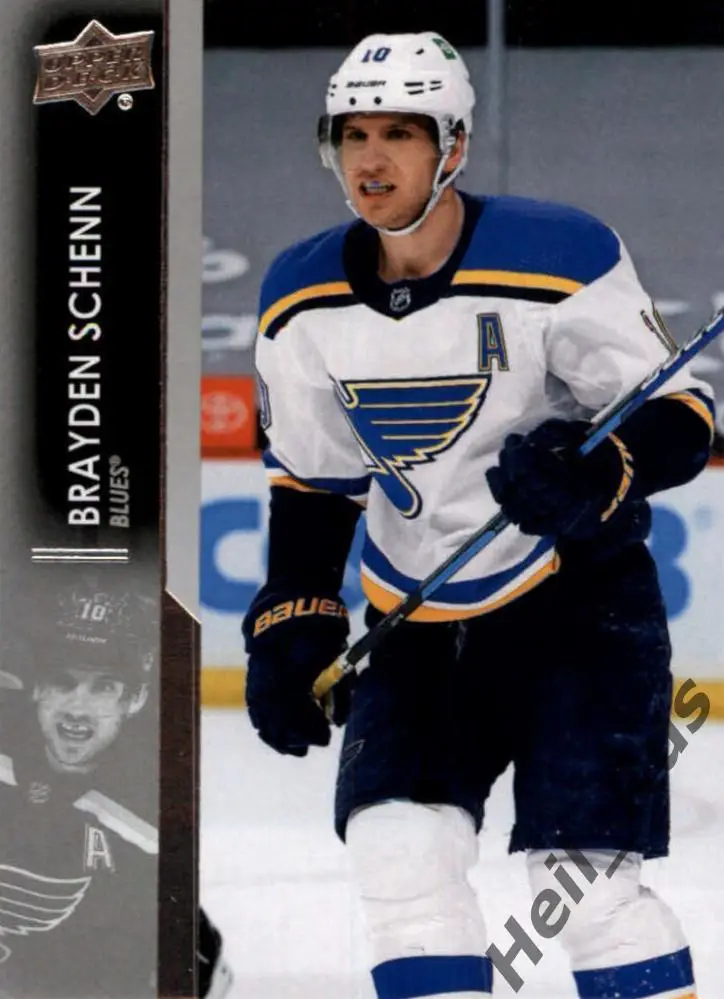 Хоккей Карточка Brayden Schenn Брэйден Шенн St Louis Blues Сент Луис ...